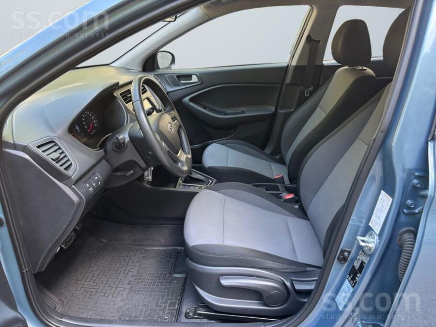 Zils Hyundai i20 2019 Rīga, ar dzinēja tilpumu 1.00 L un nobraukumu 87 tūkst. km par 10291 €, foto 10 vietnē AUTOMOTO.COM.LV