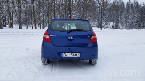Zils Hyundai i20 2011 Alūksne, ar dzinēja tilpumu 1.20 L un nobraukumu 0 tūkst. km par 2750 €, foto 7 vietnē AUTOMOTO.COM.LV