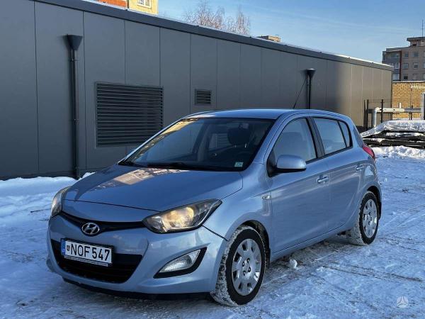 Zils Hyundai i20 2012 Kauņa, ar dzinēja tilpumu 1.25 L un nobraukumu 229 tūkst. km par 2050 €, foto 1 vietnē AUTOMOTO.COM.LV