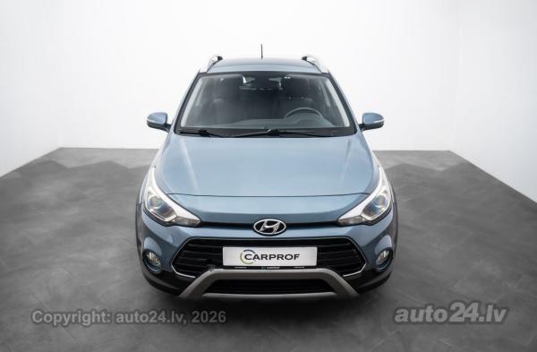 Blue Hyundai i20 2016 in Tallinn, with an engine capacity of 1.40 L and mileage of 105 thousand km for 9999 €, photo 2 on AUTOMOTO.COM.LV