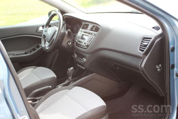 Zils Hyundai i20 2017 Jēkabpils, ar dzinēja tilpumu 1.40 L un nobraukumu 87 tūkst. km par 8500 €, foto 10 vietnē AUTOMOTO.COM.LV