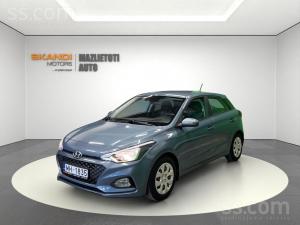 Zils Hyundai i20 2019 Rīga, ar dzinēja tilpumu 1.00 L un nobraukumu 44 tūkst. km par 9990 €, foto  vietnē AUTOMOTO.COM.LV