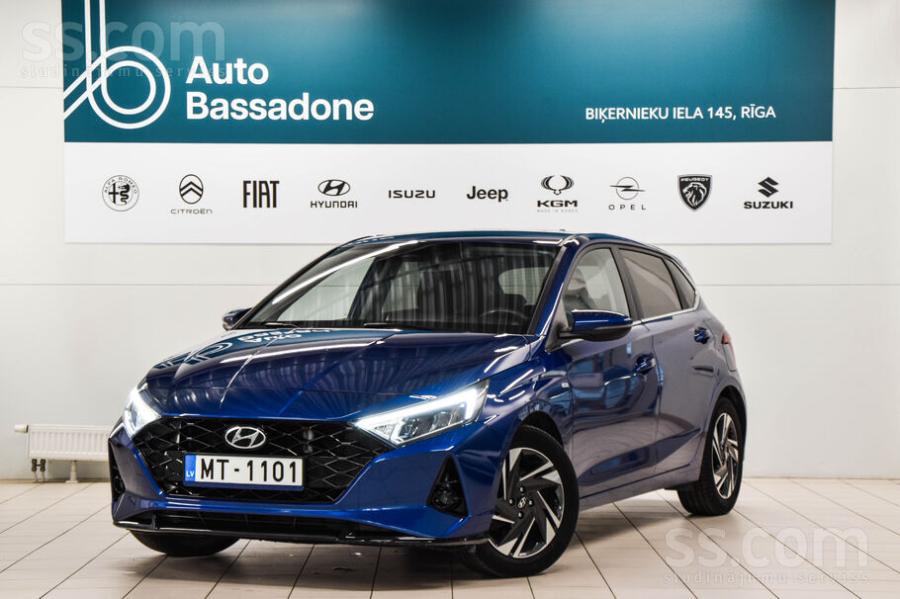 Zils Hyundai i20 2021 Rīga, ar dzinēja tilpumu 1.00 L un nobraukumu 60 tūkst. km par 14890 €, foto 1 vietnē AUTOMOTO.COM.LV