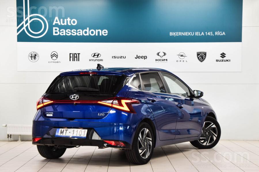 Zils Hyundai i20 2021 Rīga, ar dzinēja tilpumu 1.00 L un nobraukumu 60 tūkst. km par 14890 €, foto 5 vietnē AUTOMOTO.COM.LV