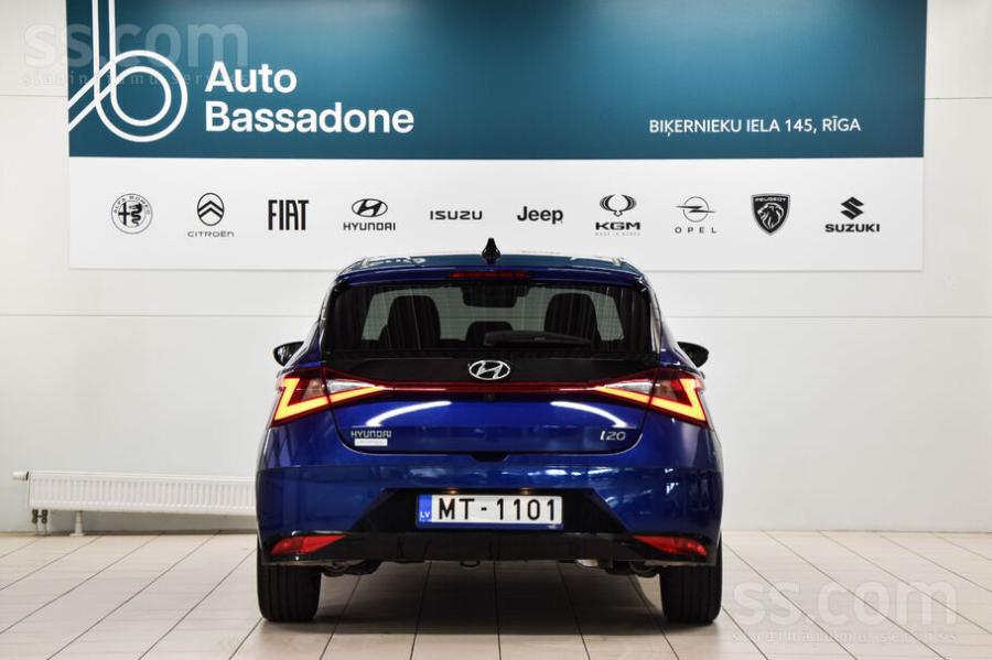 Zils Hyundai i20 2021 Rīga, ar dzinēja tilpumu 1.00 L un nobraukumu 60 tūkst. km par 14890 €, foto 6 vietnē AUTOMOTO.COM.LV