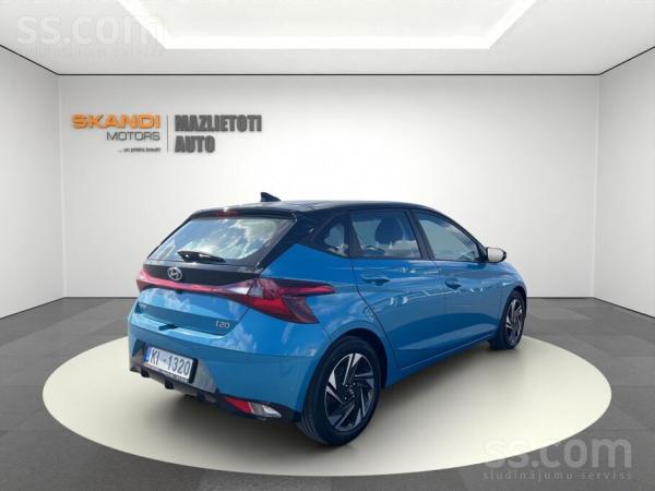 Синий Хендай и20 2021 в Рига, объемом двигателя 1.00 л и пробегом 62 тыс. км за 12790 €, фото 6 на AUTOMOTO.COM.LV