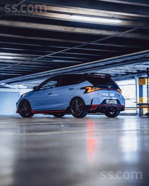 Blue Hyundai i20 2021 in Riga, with an engine capacity of 1.60 L and mileage of 58 thousand km for 19999 €, photo 6 on AUTOMOTO.COM.LV