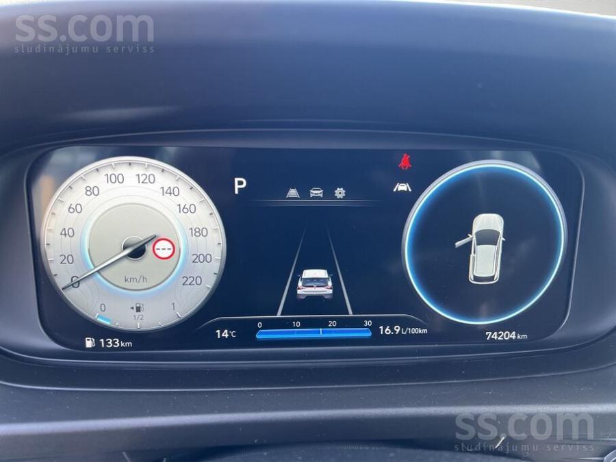 Zils Hyundai i20 2021 Rīga, ar dzinēja tilpumu 1.00 L un nobraukumu 74 tūkst. km par 12490 €, foto 12 vietnē AUTOMOTO.COM.LV
