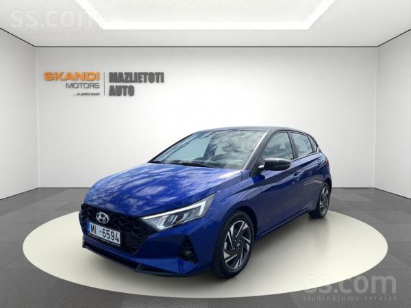 Синий Хендай и20 2021 в Рига, объемом двигателя 1.00 л и пробегом 17 тыс. км за 13790 €, фото 1 на AUTOMOTO.COM.LV