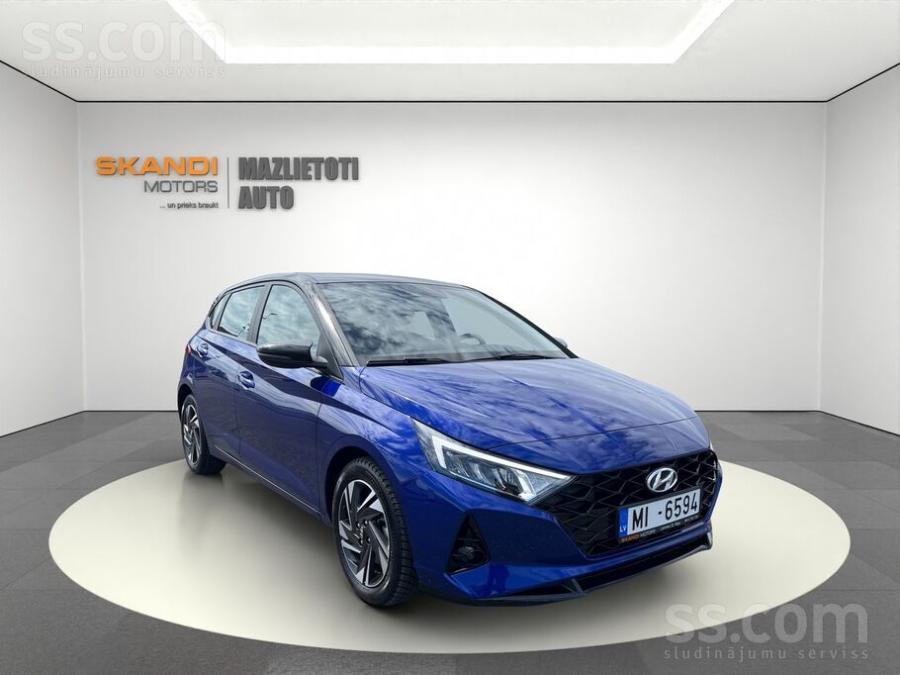 Zils Hyundai i20 2021 Rīga, ar dzinēja tilpumu 1.00 L un nobraukumu 17 tūkst. km par 13790 €, foto 9 vietnē AUTOMOTO.COM.LV
