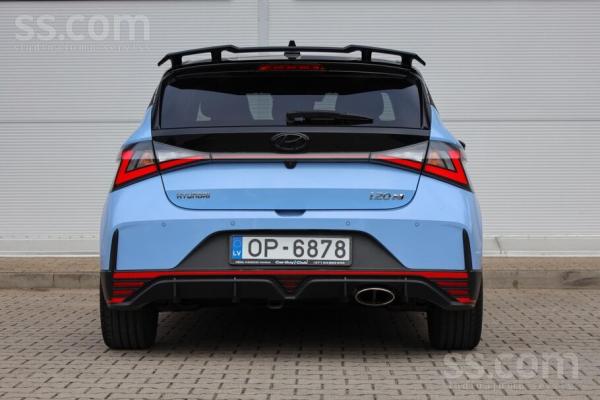 Zils Hyundai i20 2021 Rīga, ar dzinēja tilpumu 1.60 L un nobraukumu 0 tūkst. km par 19995 €, foto 8 vietnē AUTOMOTO.COM.LV