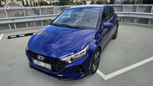 Blue Hyundai i20 2021 in Vilnius, with an engine capacity of 1.00 L and mileage of 62 thousand km for 14900 €, photo 5 on AUTOMOTO.COM.LV