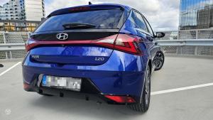 Blue Hyundai i20 2021 in Vilnius, with an engine capacity of 1.00 L and mileage of 62 thousand km for 14900 €, photo 10 on AUTOMOTO.COM.LV