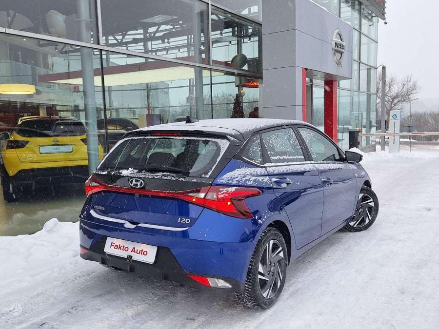 Zils Hyundai i20 2022 Viļņa, ar dzinēja tilpumu 1.00 L un nobraukumu 37 tūkst. km par 15000 €, foto 4 vietnē AUTOMOTO.COM.LV