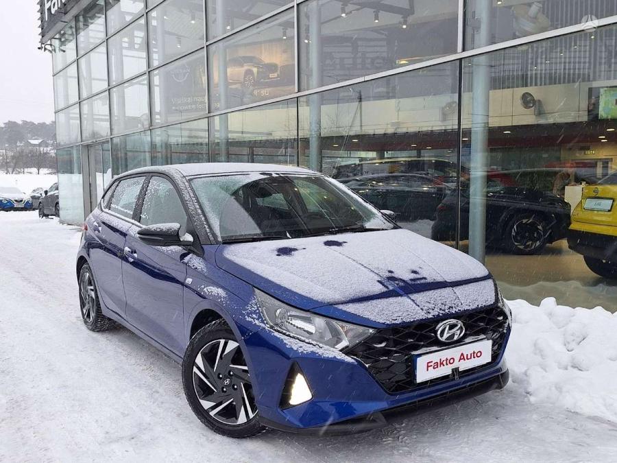 Zils Hyundai i20 2022 Viļņa, ar dzinēja tilpumu 1.00 L un nobraukumu 37 tūkst. km par 15000 €, foto 6 vietnē AUTOMOTO.COM.LV