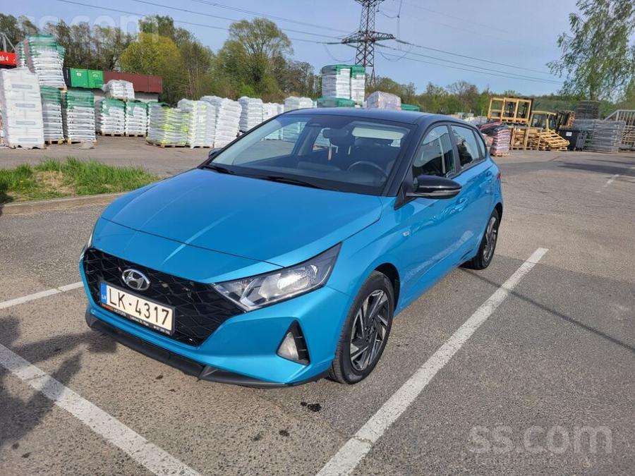 Zils Hyundai i20 2022 Rīga, ar dzinēja tilpumu 1.00 L un nobraukumu 47 tūkst. km par 13200 €, foto 3 vietnē AUTOMOTO.COM.LV