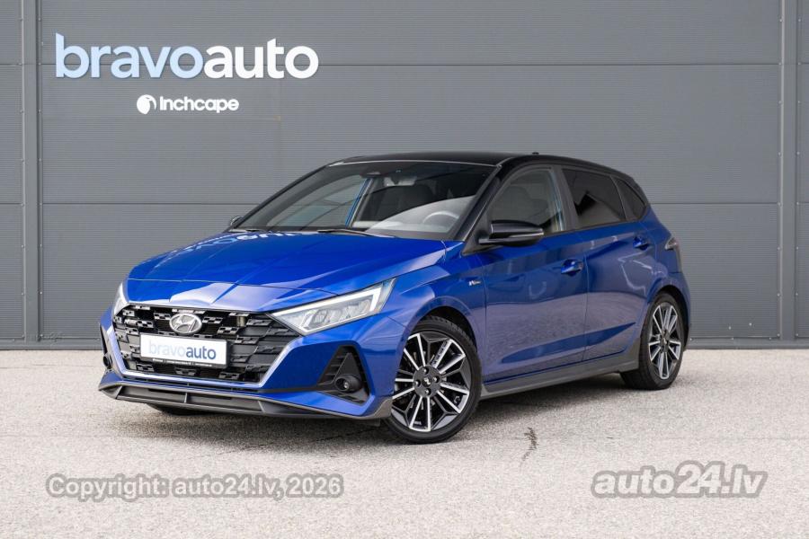 Zils Hyundai i20 2022 Tartu, ar dzinēja tilpumu 1.00 L un nobraukumu 57 tūkst. km par 15900 €, foto 1 vietnē AUTOMOTO.COM.LV
