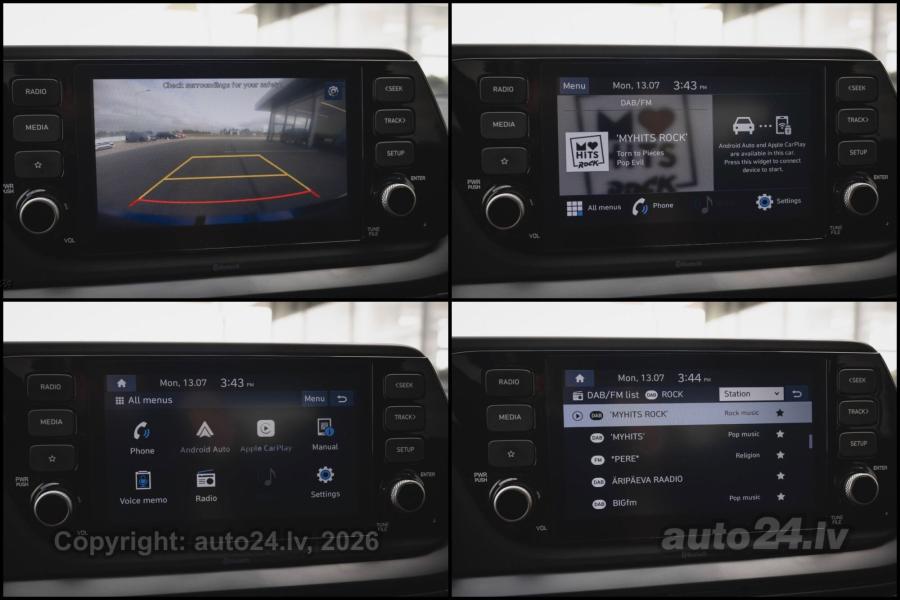 Zils Hyundai i20 2022 Tartu, ar dzinēja tilpumu 1.00 L un nobraukumu 57 tūkst. km par 15900 €, foto 19 vietnē AUTOMOTO.COM.LV