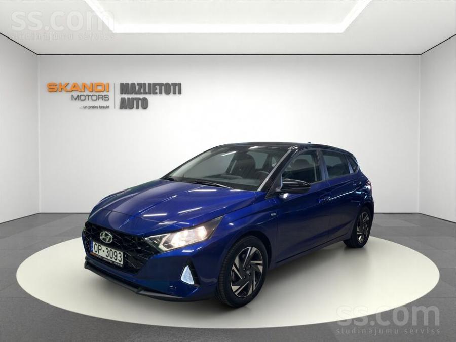 Синий Хендай и20 2022 в Рига, объемом двигателя 1.00 л и пробегом 26 тыс. км за 13790 €, фото 1 на AUTOMOTO.COM.LV