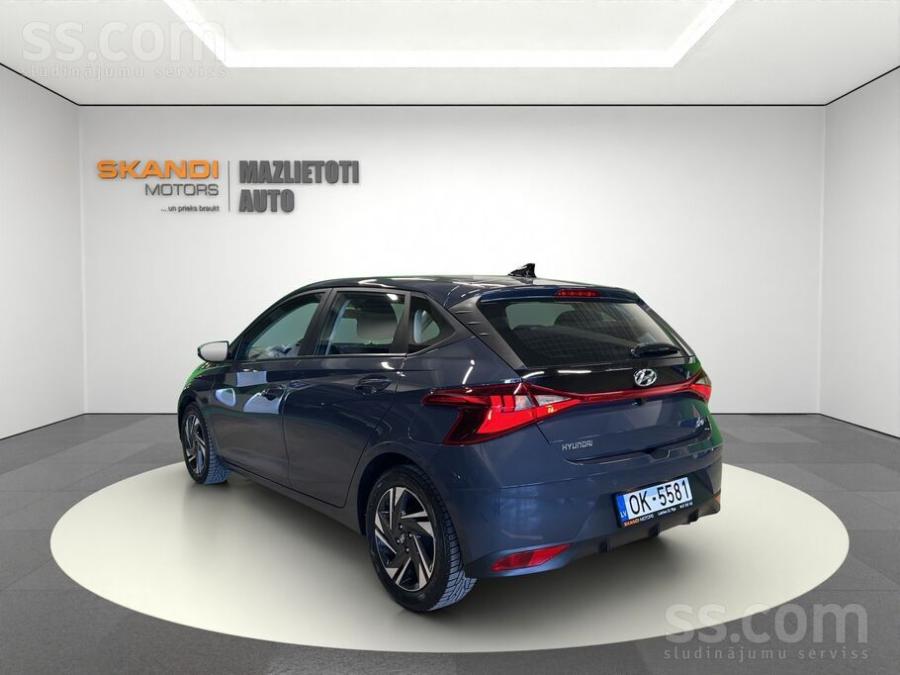 Zils Hyundai i20 2022 Rīga, ar dzinēja tilpumu 1.20 L un nobraukumu 45 tūkst. km par 12290 €, foto 5 vietnē AUTOMOTO.COM.LV