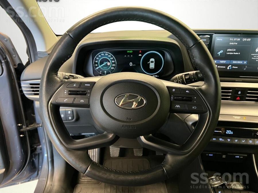 Zils Hyundai i20 2022 Rīga, ar dzinēja tilpumu 1.20 L un nobraukumu 45 tūkst. km par 12290 €, foto 11 vietnē AUTOMOTO.COM.LV