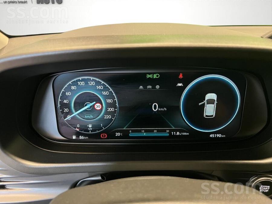 Zils Hyundai i20 2022 Rīga, ar dzinēja tilpumu 1.20 L un nobraukumu 45 tūkst. km par 12290 €, foto 12 vietnē AUTOMOTO.COM.LV