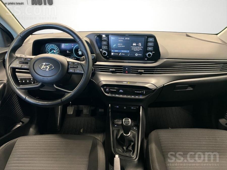 Zils Hyundai i20 2022 Rīga, ar dzinēja tilpumu 1.20 L un nobraukumu 45 tūkst. km par 12290 €, foto 15 vietnē AUTOMOTO.COM.LV