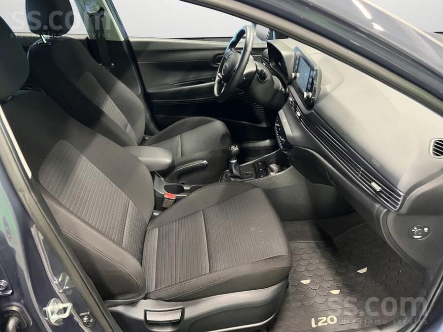 Zils Hyundai i20 2022 Rīga, ar dzinēja tilpumu 1.20 L un nobraukumu 45 tūkst. km par 12290 €, foto 18 vietnē AUTOMOTO.COM.LV