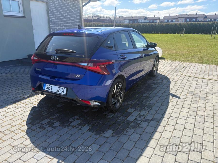Zils Hyundai i20 2023 Tallina, ar dzinēja tilpumu 1.00 L un nobraukumu 29 tūkst. km par 14999 €, foto 5 vietnē AUTOMOTO.COM.LV