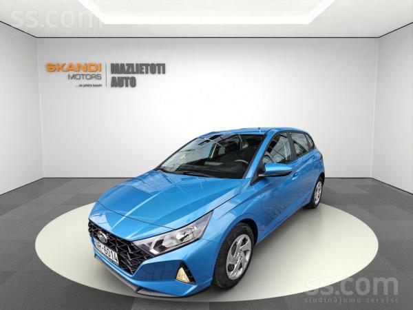 Zils Hyundai i20 2023 Liepāja, ar dzinēja tilpumu 1.00 L un nobraukumu 52 tūkst. km par 13680 €, foto 1 vietnē AUTOMOTO.COM.LV