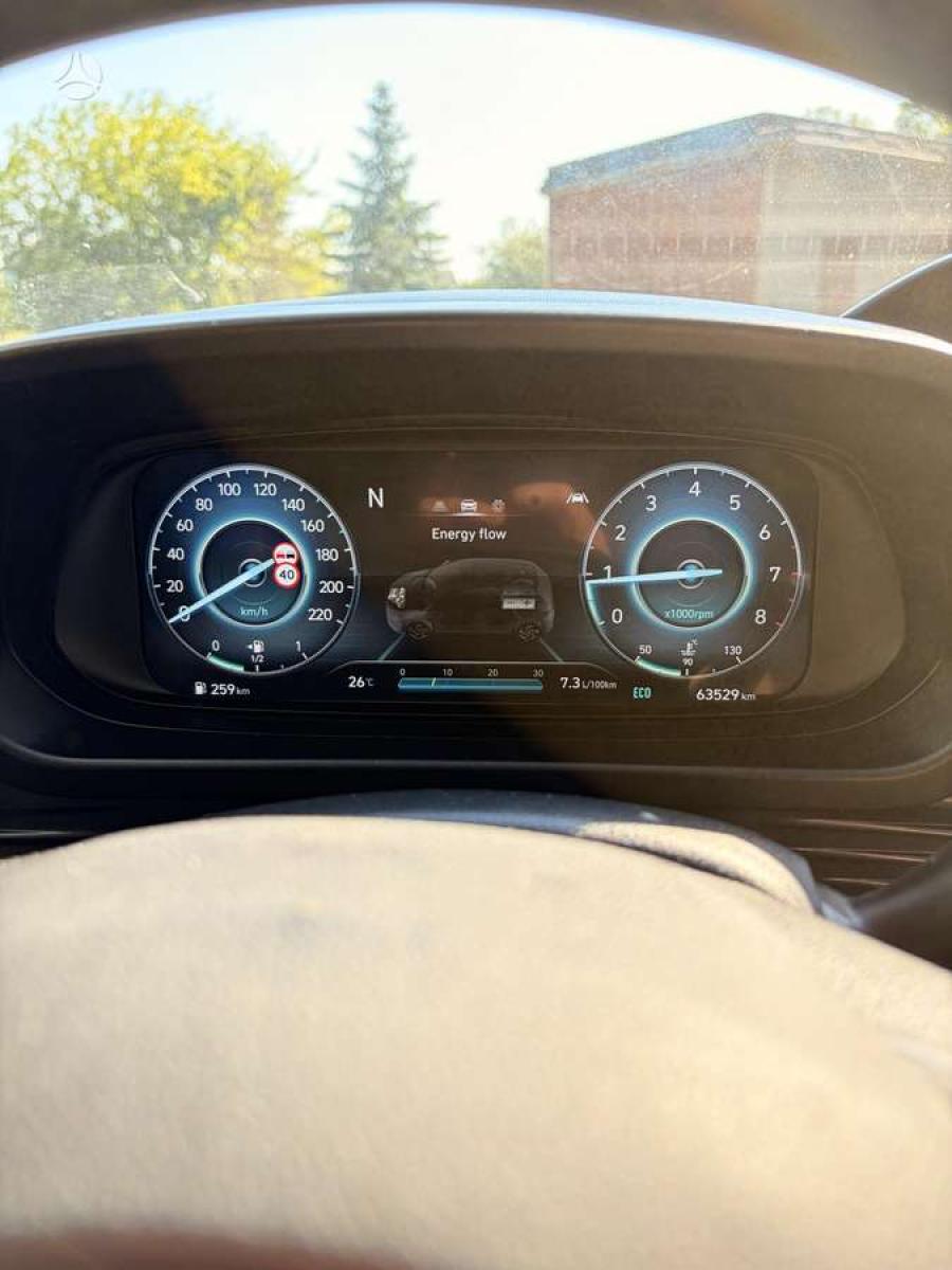 Zils Hyundai i20 2023 Marijampole, ar dzinēja tilpumu 1.00 L un nobraukumu 63 tūkst. km par 10500 €, foto 13 vietnē AUTOMOTO.COM.LV