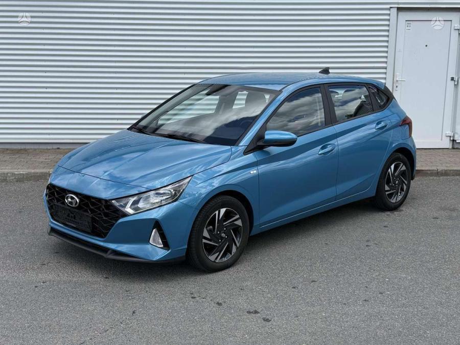 Zils Hyundai i20 2023 Viļņa, ar dzinēja tilpumu 1.00 L un nobraukumu 57 tūkst. km par 15950 €, foto 1 vietnē AUTOMOTO.COM.LV