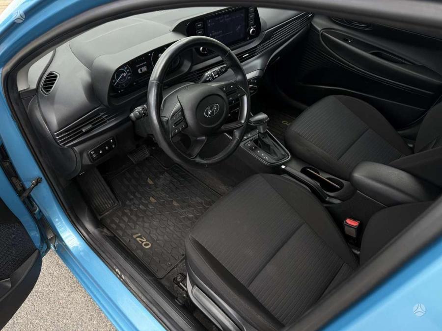 Zils Hyundai i20 2023 Viļņa, ar dzinēja tilpumu 1.00 L un nobraukumu 57 tūkst. km par 15950 €, foto 8 vietnē AUTOMOTO.COM.LV
