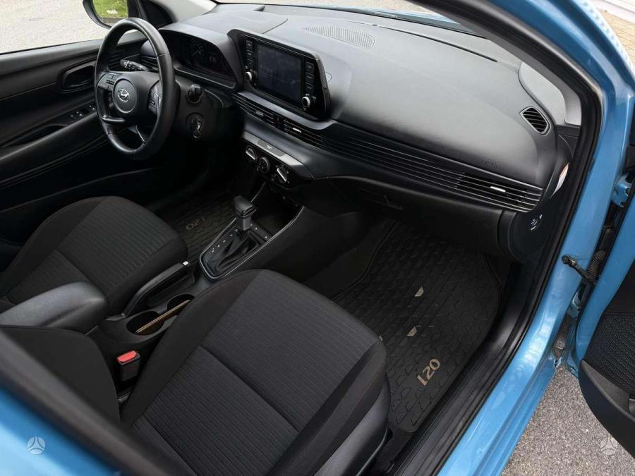 Zils Hyundai i20 2023 Viļņa, ar dzinēja tilpumu 1.00 L un nobraukumu 57 tūkst. km par 15950 €, foto 11 vietnē AUTOMOTO.COM.LV