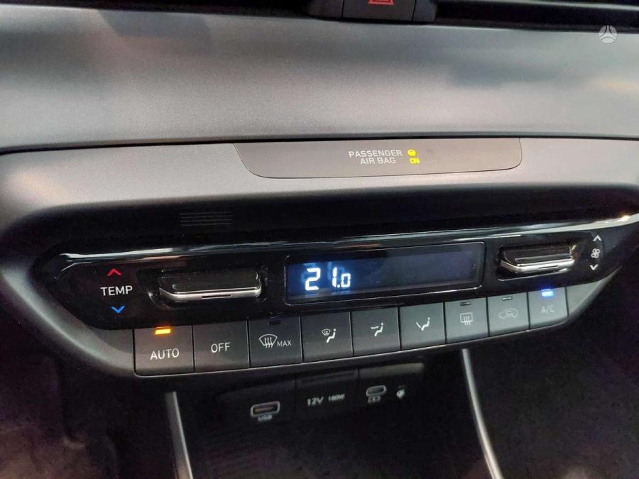 Zils Hyundai i20 2024 Kauņa, ar dzinēja tilpumu 1.00 L un nobraukumu 28 tūkst. km par 17180 €, foto 9 vietnē AUTOMOTO.COM.LV