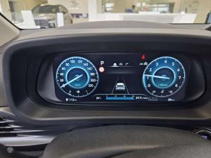 Blue Hyundai i20 2026 in Vilnius, with an engine capacity of 1.00 L and mileage of 0 thousand km for 21900 €, photo 6 on AUTOMOTO.COM.LV
