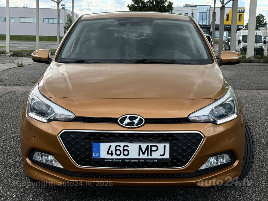 Brown Hyundai i20 2015 in Tartu, with an engine capacity of 1.40 L and mileage of 87 thousand km for 7999 €, photo 25 on AUTOMOTO.COM.LV