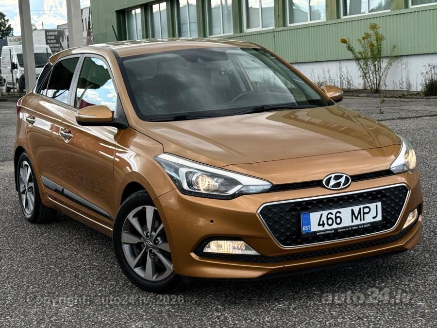 Brown Hyundai i20 2015 in Tartu, with an engine capacity of 1.40 L and mileage of 87 thousand km for 7999 €, photo 26 on AUTOMOTO.COM.LV