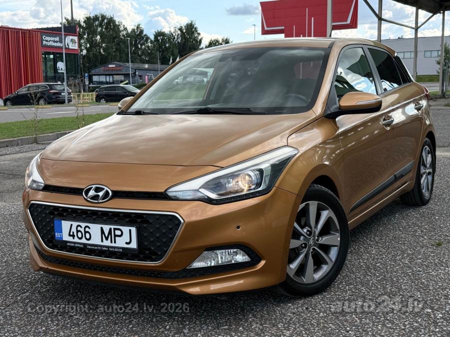 Brown Hyundai i20 2015 in Tartu, with an engine capacity of 1.40 L and mileage of 87 thousand km for 7999 €, photo 27 on AUTOMOTO.COM.LV