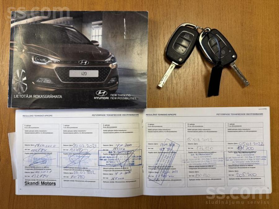 Коричневый Хендай и20 2015 в Талси, объемом двигателя 1.40 л и пробегом 246 тыс. км за 6450 €, фото 30 на AUTOMOTO.COM.LV