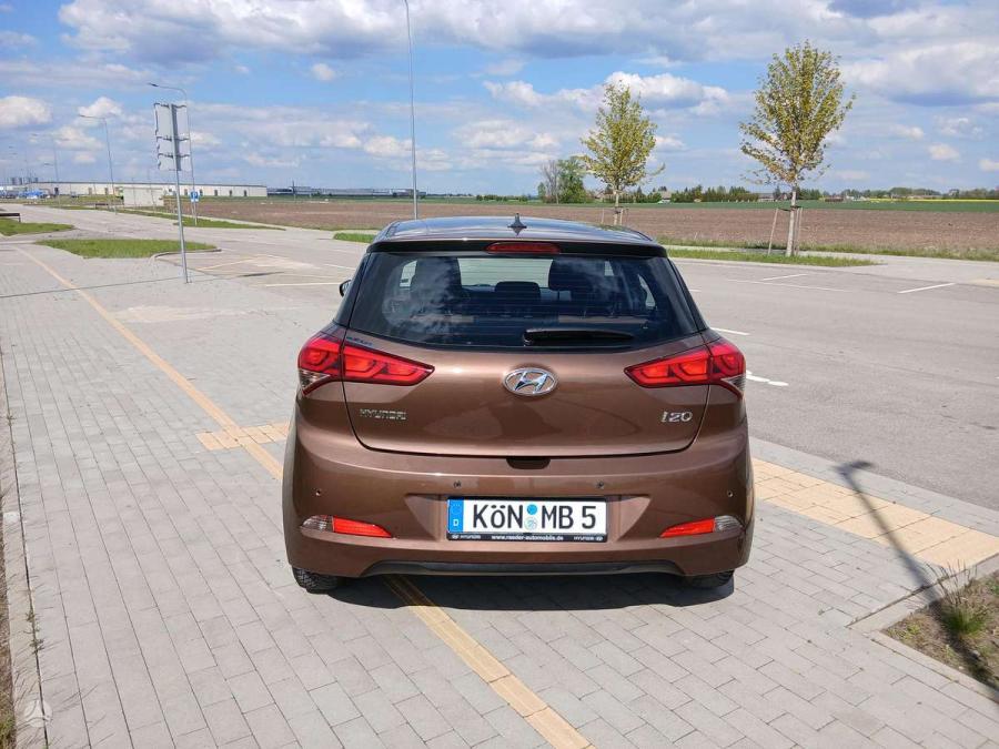 Brūns Hyundai i20 2016 Marijampole, ar dzinēja tilpumu 1.12 L un nobraukumu 152 tūkst. km par 5150 €, foto 25 vietnē AUTOMOTO.COM.LV