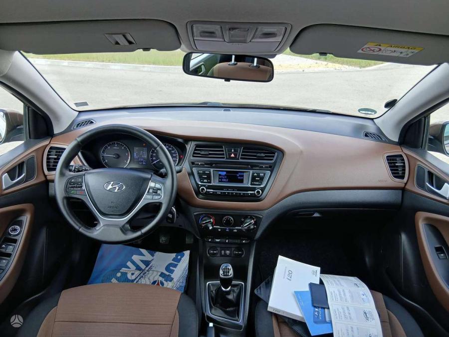Brūns Hyundai i20 2016 Marijampole, ar dzinēja tilpumu 1.12 L un nobraukumu 152 tūkst. km par 5150 €, foto 26 vietnē AUTOMOTO.COM.LV