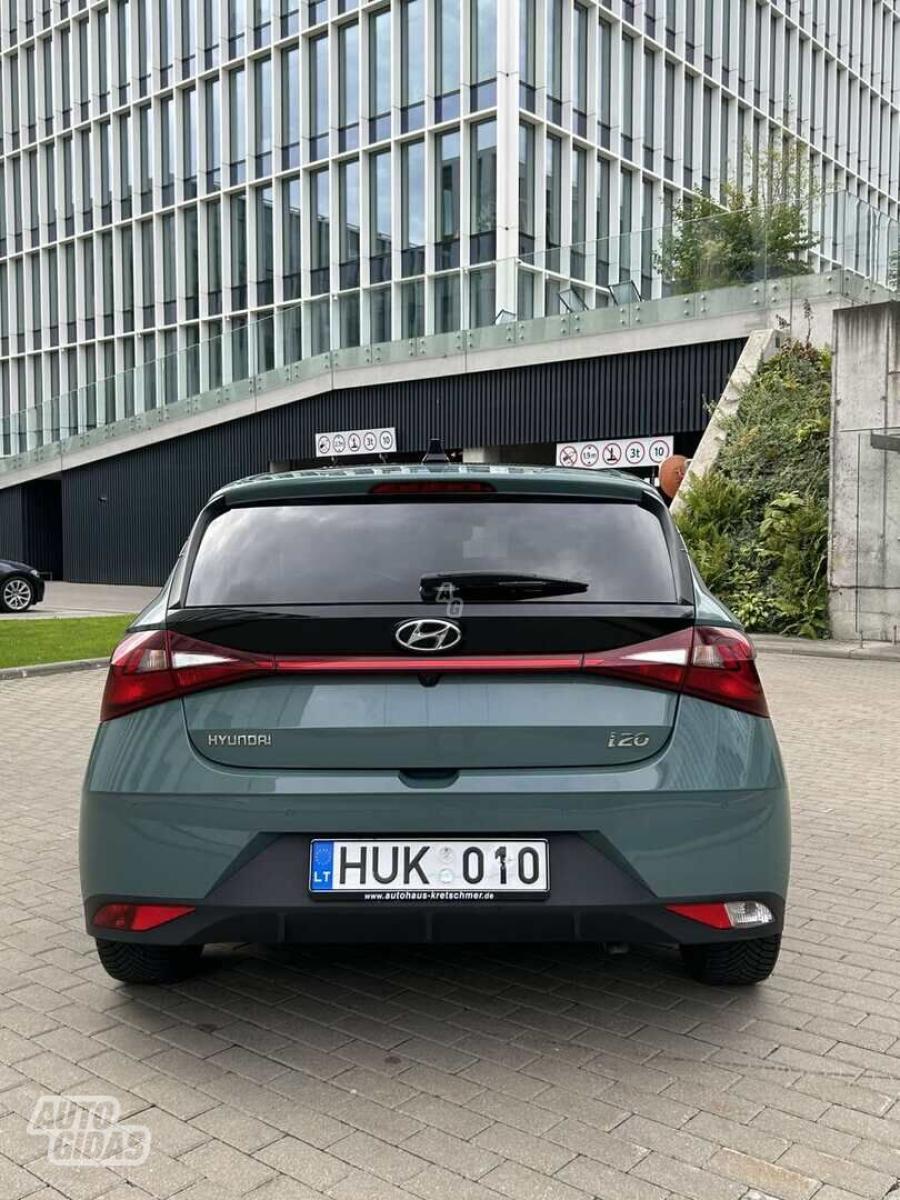 Zaļš Hyundai i20 2022 Viļņa, ar dzinēja tilpumu 1.00 L un nobraukumu 49 tūkst. km par 15500 €, foto 7 vietnē AUTOMOTO.COM.LV