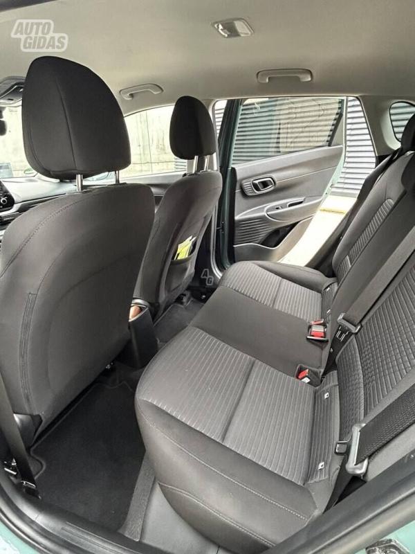 Green Hyundai i20 2022 in Vilnius, with an engine capacity of 1.00 L and mileage of 49 thousand km for 15500 €, photo 9 on AUTOMOTO.COM.LV