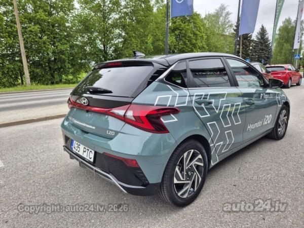 Zaļš Hyundai i20 2024 Tartu, ar dzinēja tilpumu 1.00 L un nobraukumu 23 tūkst. km par 23900 €, foto 7 vietnē AUTOMOTO.COM.LV