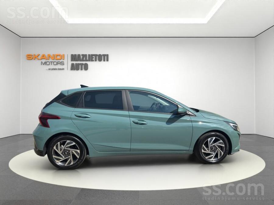 Зеленый Хендай и20 2024 в Рига, объемом двигателя 1.00 л и пробегом 18 тыс. км за 15490 €, фото 8 на AUTOMOTO.COM.LV