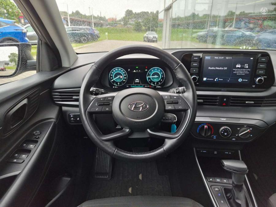 Pelēks Hyundai i20 2022 Viļņa, ar dzinēja tilpumu 1.00 L un nobraukumu 67 tūkst. km par 13500 €, foto 13 vietnē AUTOMOTO.COM.LV