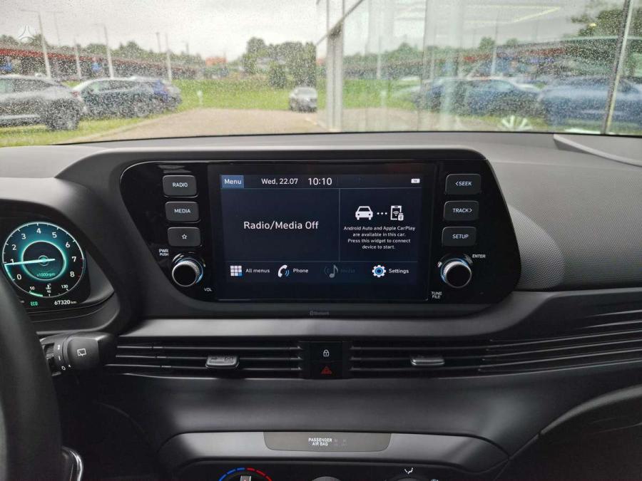 Pelēks Hyundai i20 2022 Viļņa, ar dzinēja tilpumu 1.00 L un nobraukumu 67 tūkst. km par 13500 €, foto 19 vietnē AUTOMOTO.COM.LV