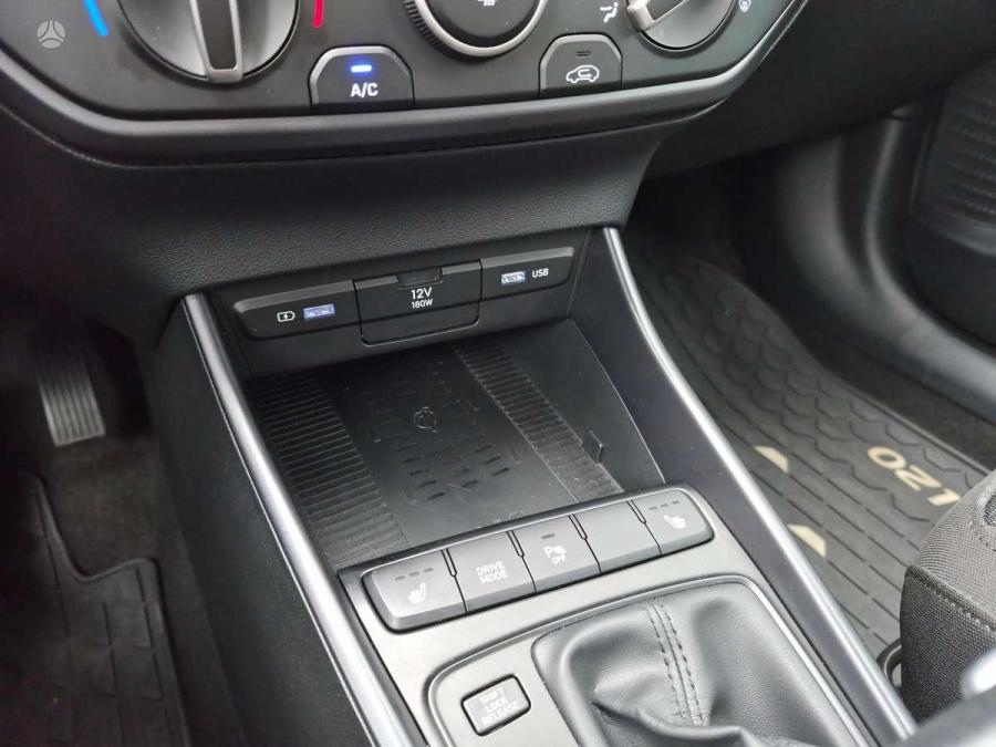Pelēks Hyundai i20 2022 Viļņa, ar dzinēja tilpumu 1.00 L un nobraukumu 67 tūkst. km par 13500 €, foto 22 vietnē AUTOMOTO.COM.LV