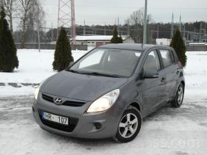Grey Hyundai i20 2011 in Riga, with an engine capacity of 1.40 L and mileage of 160 thousand km for 3150 €, photo  on AUTOMOTO.COM.LV
